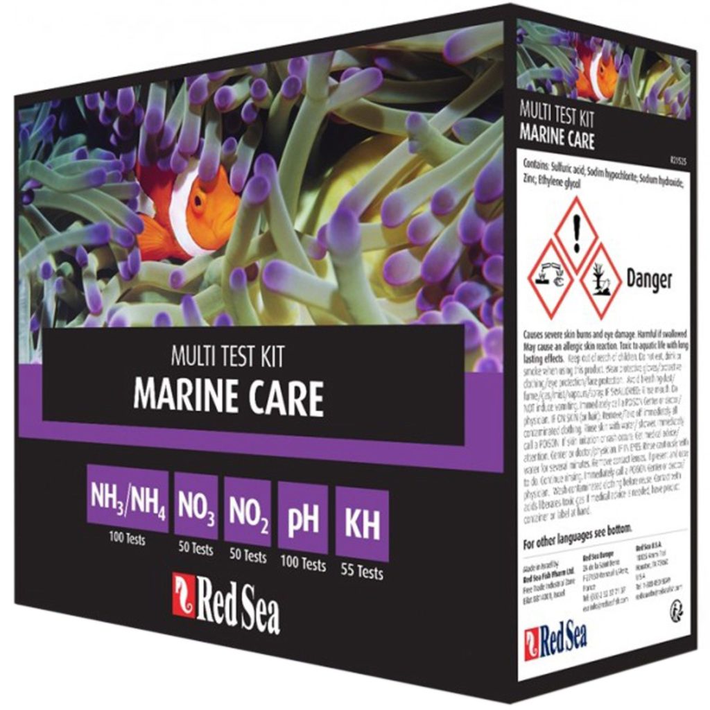 Red Sea Marine Care Test Kit - Multi | Fragbox Corals Toronto